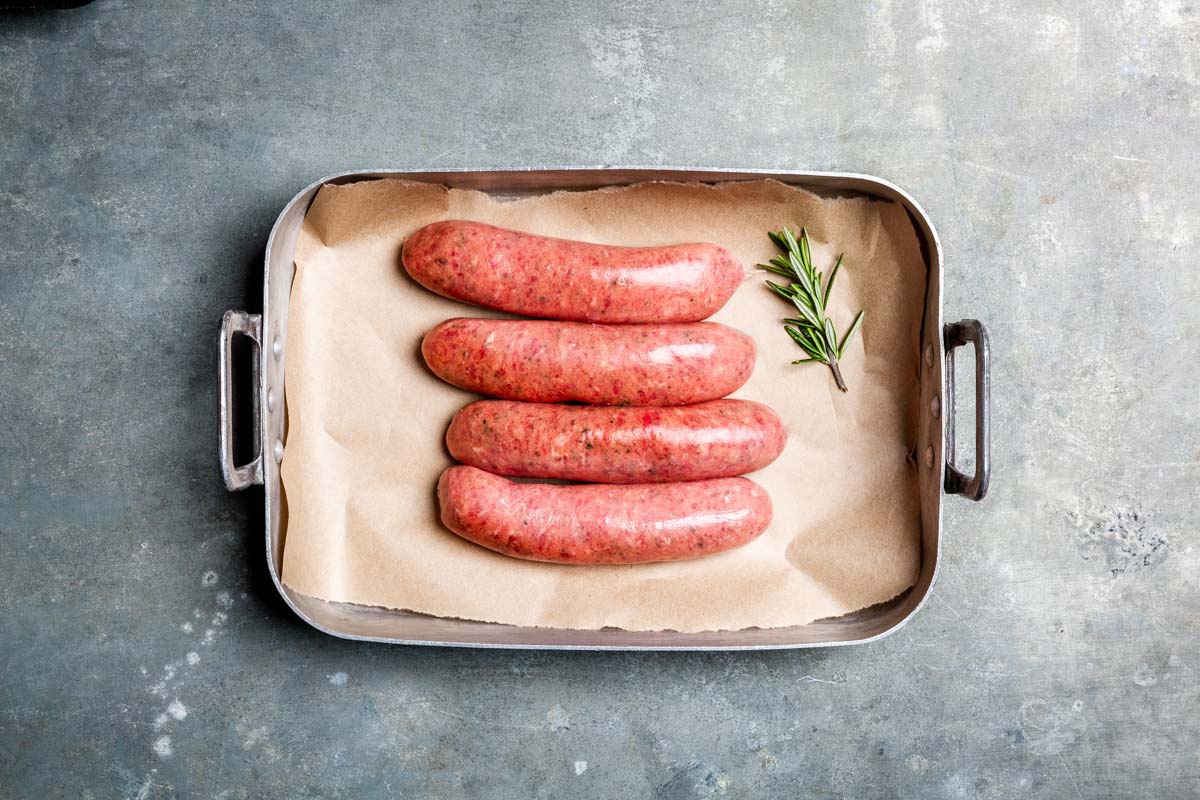 Thick Grass Fed BBQ Sausages | The Meat Store